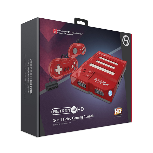 Hyperkin RetroN 3 HD 3-in-1 Retro Gaming Console : スーパーファミコンSFC/SNES、NES、メガドライブMD/Genesis(NTSC ...