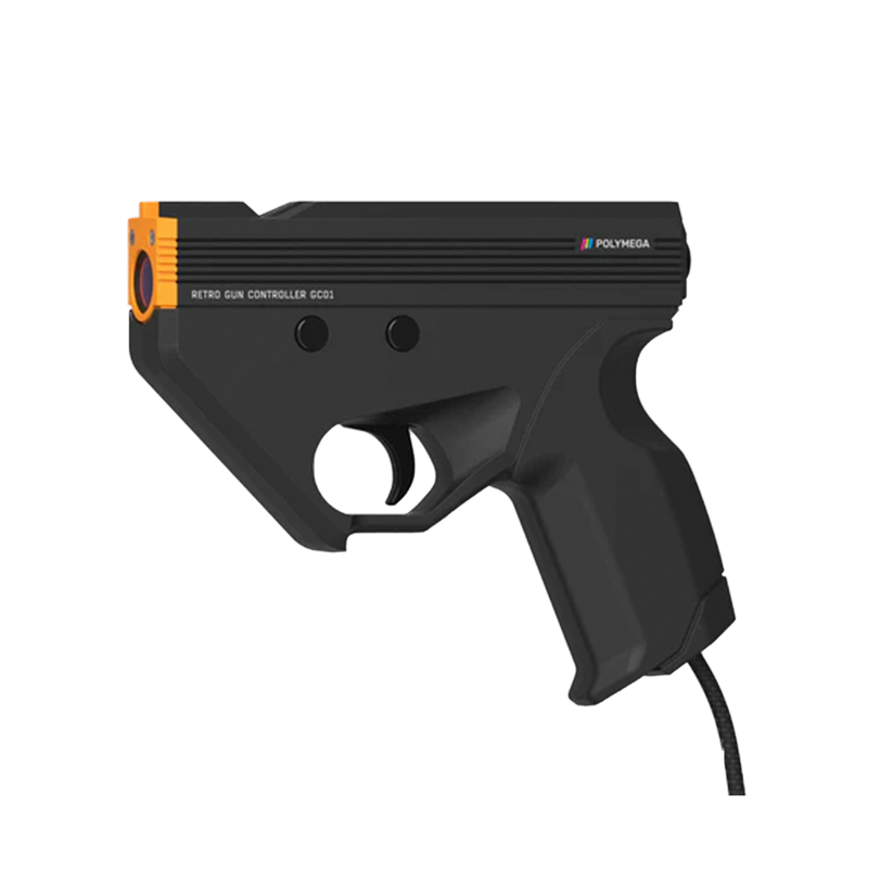 【予約品】Polymega GC01 ガンコントローラー｜Sinden方式オプティカル・トラッキング採用｜Saturn/PS1/SNES/M – World Game Express